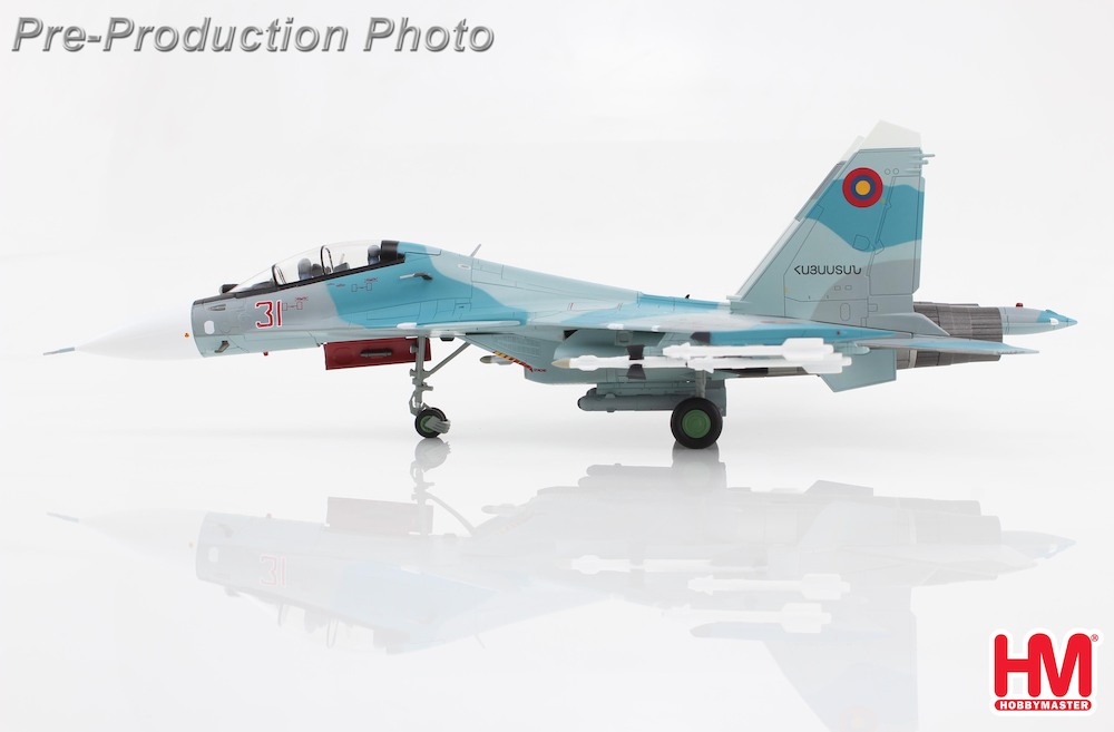 Hobbymaster HA9507 Sukhoi SU30SM Flanker Red 31, Armenian Air For