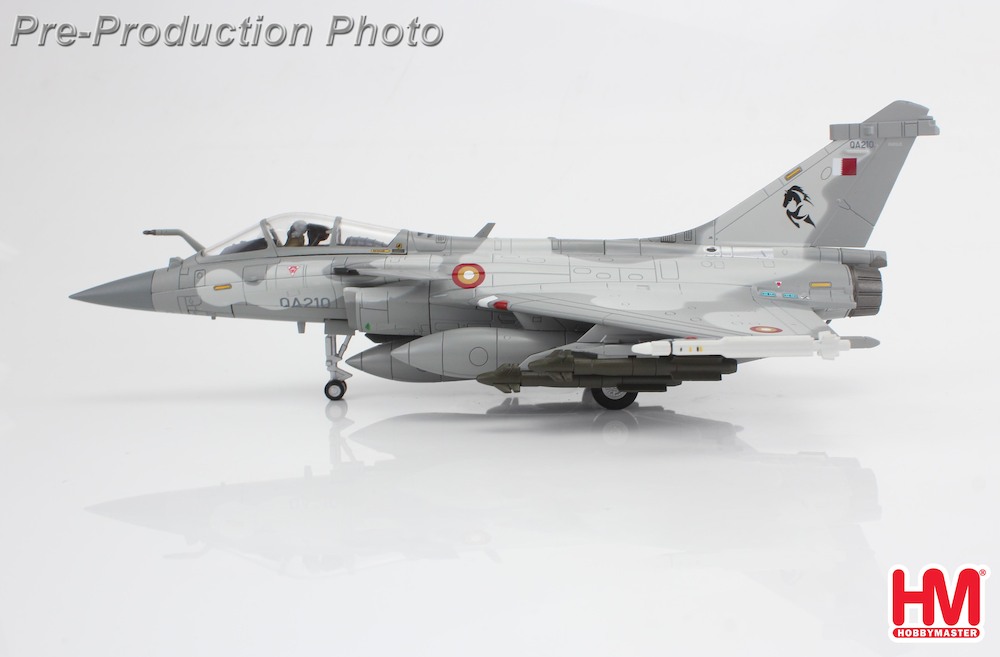 Hobbymaster HA9612 Dassault Rafale EQ QA210, Qatar Emiri Air Forc