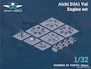 Infinity Models INF3206-04 Aichi D3A-1 "Val" - Engine
