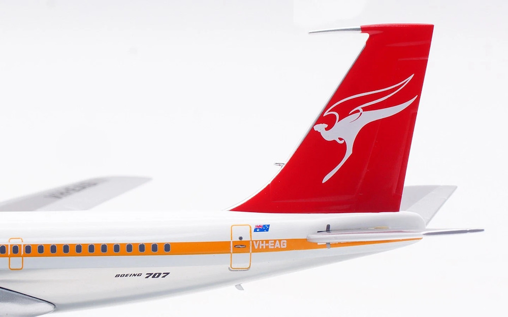 Inflight 200 IF707QF0125P Boeing 707-338C Qantas LAST FLIGHT VH-E