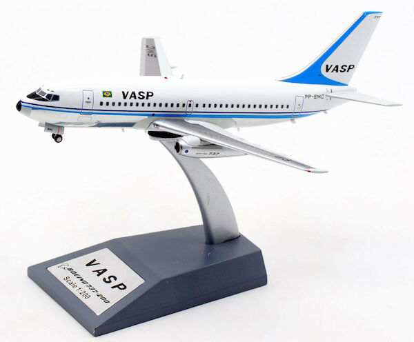 Inflight 200 IF732VP1120P Boeing 737-200 VASP PP-SMC With Stand