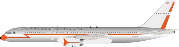 Inflight 200 IF752AA0723P Boeing 757-223 American Airlines Retro