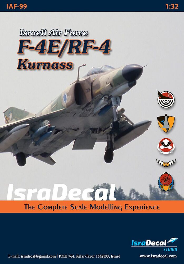 Isra Decal Iaf 99 Iaf F 4e Rf 4e Phantom