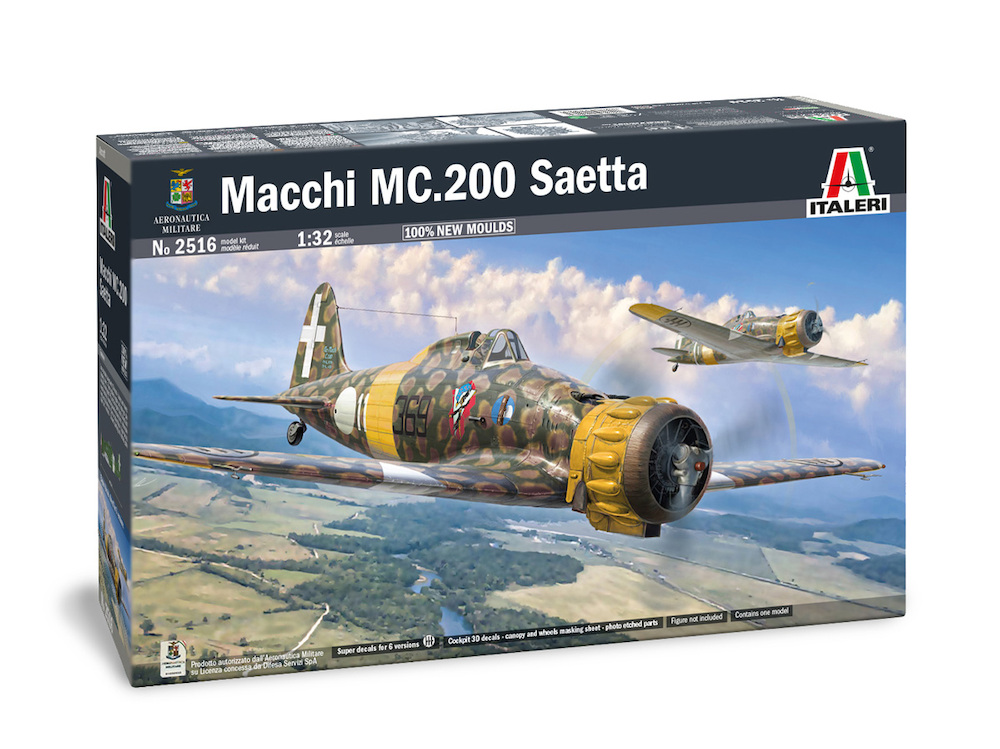 Italeri 2516 Macchi MC200 Saetta | AviationMegastore.com