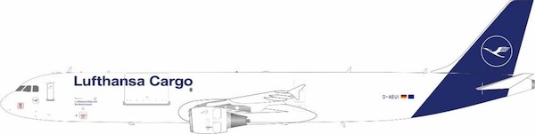 J Fox Models JF-A321-040 Airbus A321-211(P2F) Lufthansa Cargo / L
