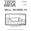 Jays Model Kits jy0321 Messerschmitt BF109G-14 canopy (2x)