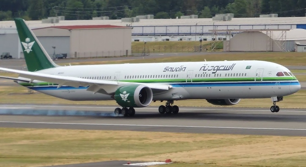 JC Wings XX40186A Boeing 787-10 Dreamliner Saudia Retro HZ-AR32 F