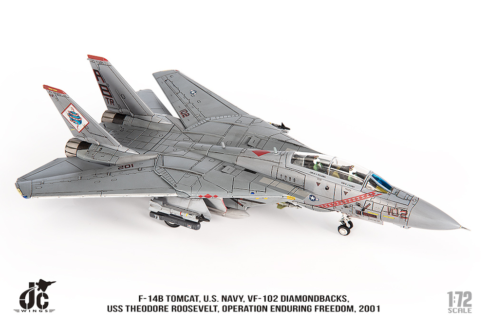 JC Wings JCW-72-F14-024 Grumman F14B Tomcat US Navy VF-102 Diamon
