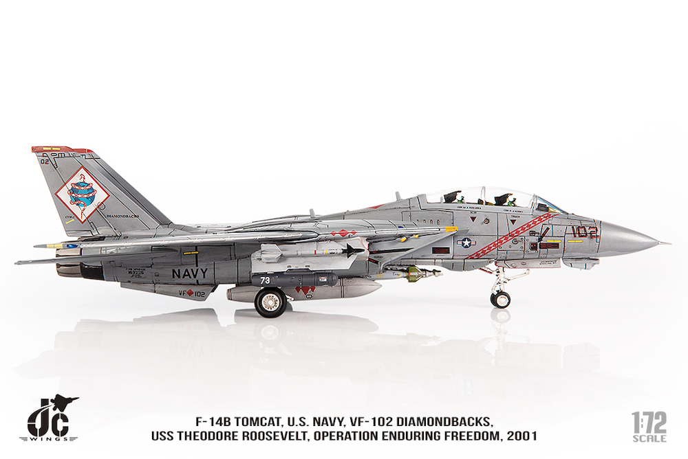 JC Wings JCW-72-F14-024 Grumman F14B Tomcat US Navy VF-102 Diamon