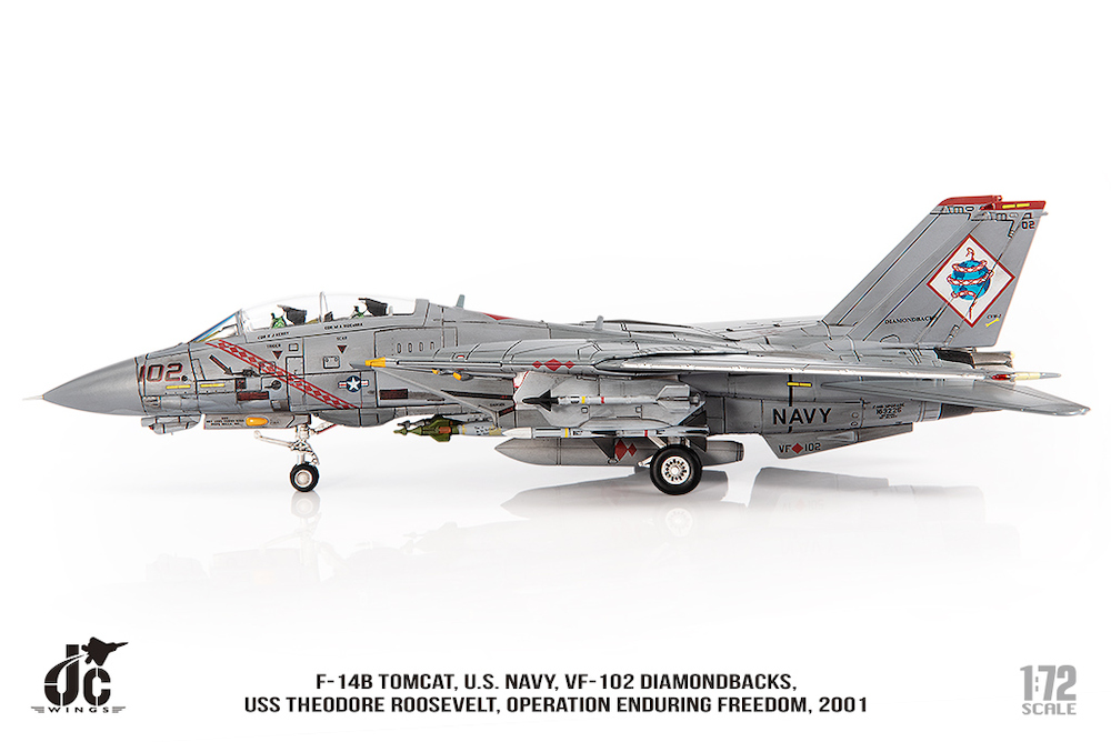 JC Wings JCW-72-F14-024 Grumman F14B Tomcat US Navy VF-102 Diamon
