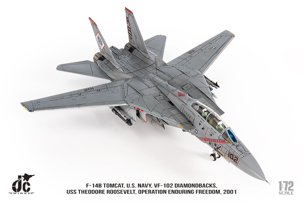 JC Wings JCW-72-F14-024 Grumman F14B Tomcat US Navy VF-102 Diamon
