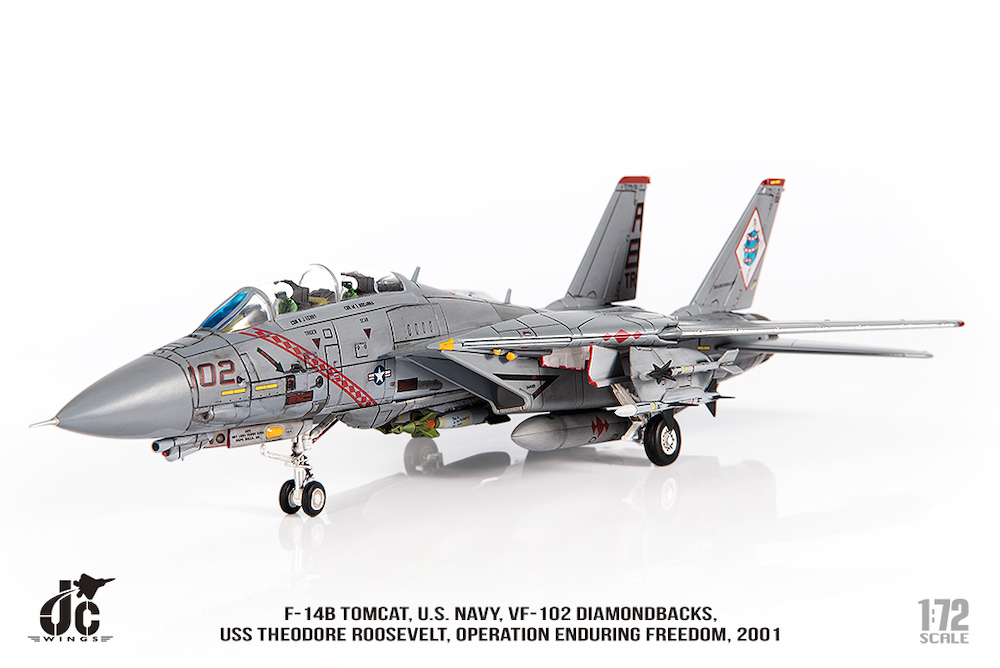 JC Wings JCW-72-F14-024 Grumman F14B Tomcat US Navy VF-102 Diamon
