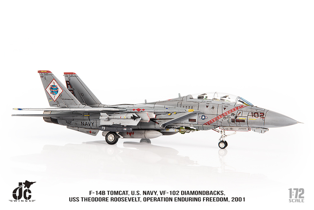 JC Wings JCW-72-F14-024 Grumman F14B Tomcat US Navy VF-102 Diamon