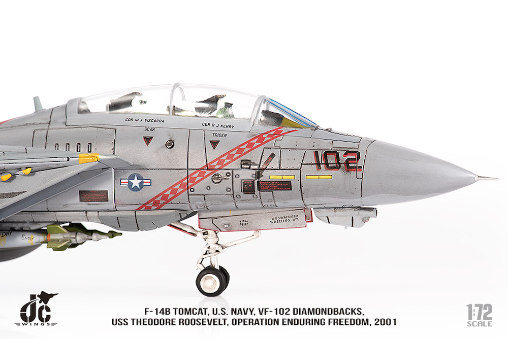 JC Wings JCW-72-F14-024 Grumman F14B Tomcat US Navy VF-102 Diamon