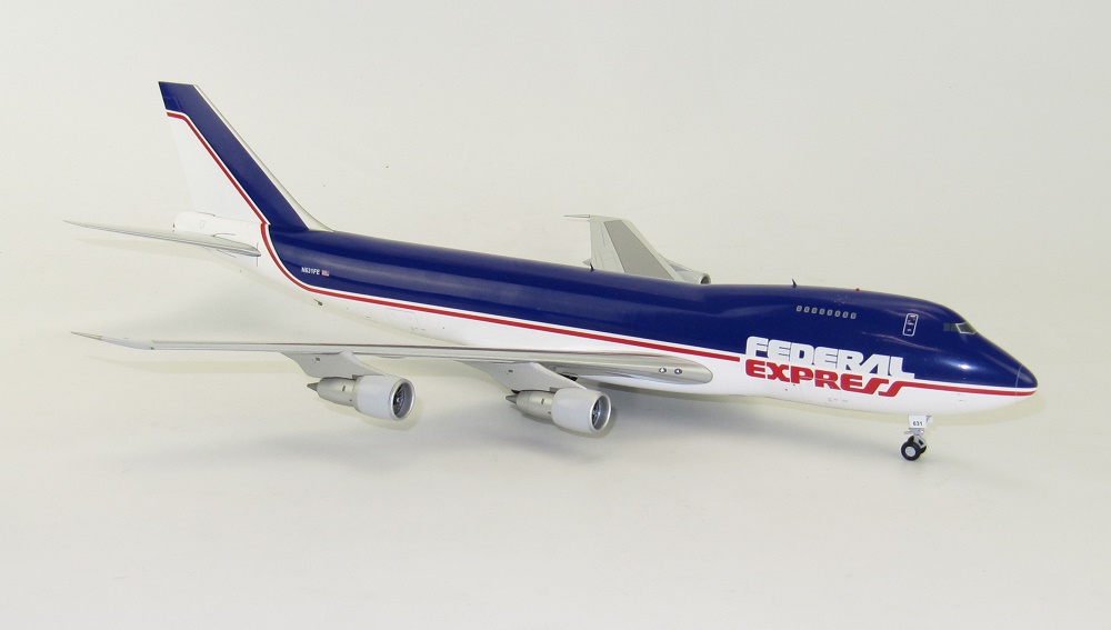 JC Wings LH2017 Boeing 747-200SF FedEx, Federal Express N633FE Li