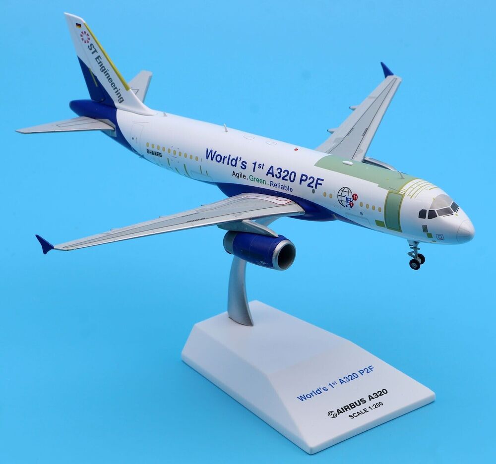 JC Wings LH2338 Airbus A320-P2F ST Engineering "World's