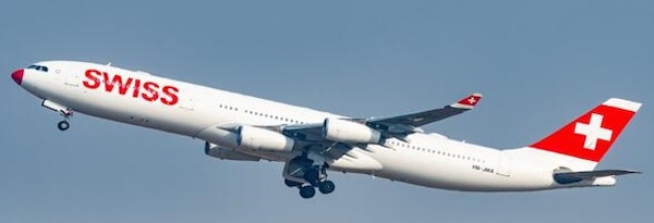 JC Wings XX40203 Airbus A340-300 Swiss Red Nose HB-JMA