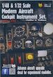 Jira-Gio Decals IN-003 Modern Aircraft cockpit instrument set 1/4