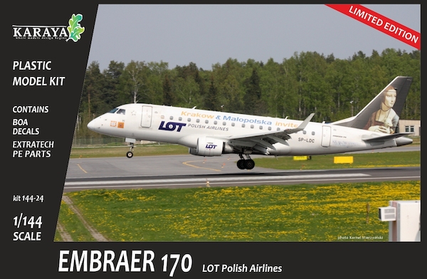 Karaya SP 144-24 Embraer EMB170 (LOT, special markings and Photo