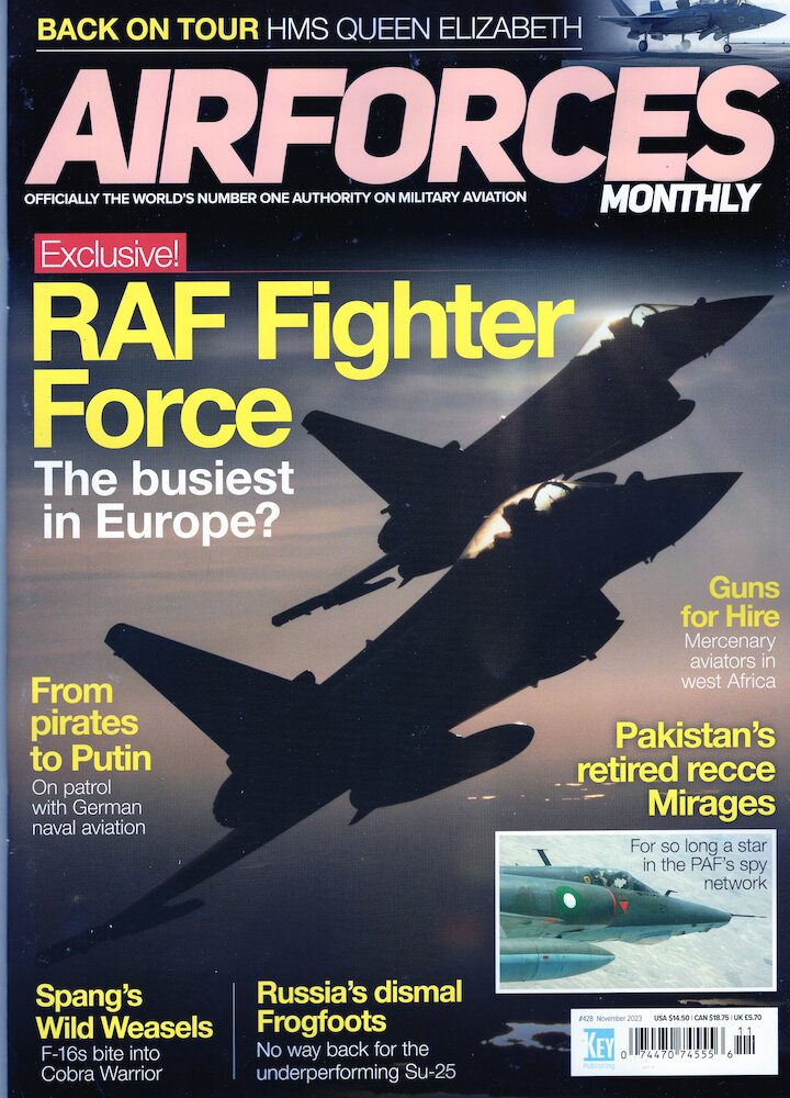 Key Publishing 007447074555611 Air Forces Monthly Issue November