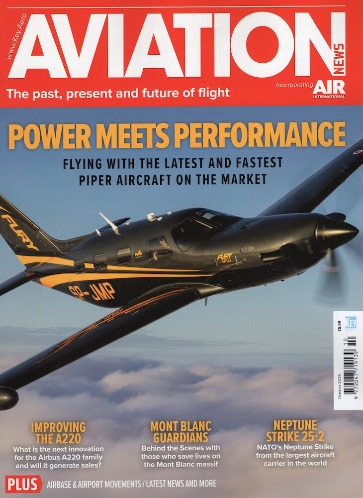 Key Publishing 977204771913910 Aviation News October 2025