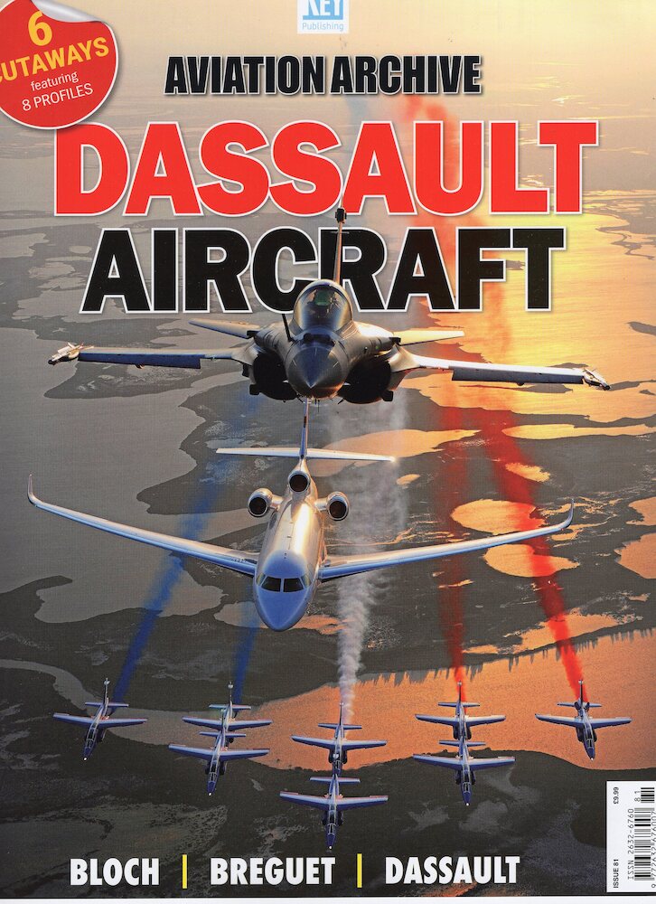 Key Publishing 977263267600781 Aviation Archive - Dassault Aircra