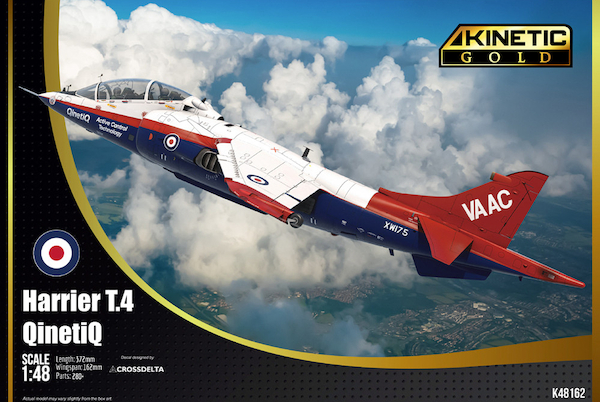 Kinetic Model Kits K48162 Harrier T4 Qinetiq