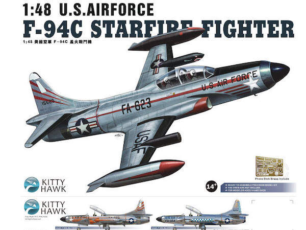 Kitty Hawk KH80101 Lockheed F94C Starfire | AviationMegastore.com