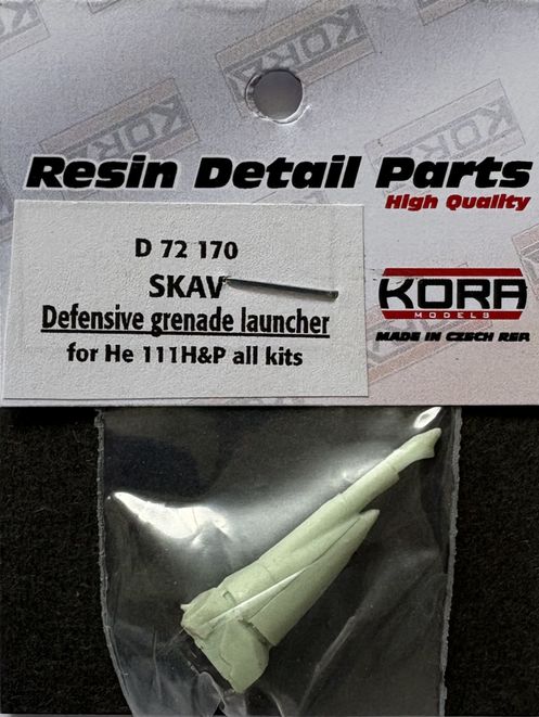Kora Models D72170 SKAV - Defensive grenade launcher for He 111