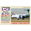 LACI Ltd LAC144124 Landing Configuration Boeing 717 RR BR715 engi