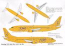 Lima Oscar Decals LD144-03 Boeing 737-400 (LOT - 80 lat (80 Years