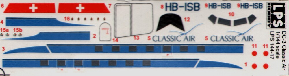 LPS Hobby LPS144-17 Douglas DC3 (Classic Air)