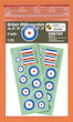 Mark 1 decals DMK7207 British WWI roundels (2 sets)