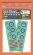 Mark 1 decals DMK7208 British WWI Night Fighter roundels, Pt.1,
