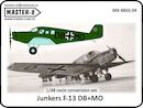 Master X resin kits MX4860-04 Junkers F.13 "Luftwaffe DB+MO