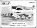 Master X resin kits MX4860-10 Junkers F.13 "LK-1/2 on Ski&#