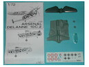 Master X resin kits MX7206 Arsenal Delanne 10C