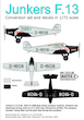 Master X resin kits MX722208 Junkers F.13 "Bata"