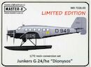 Master X resin kits MX7226-3 Junkers G.24/he "Dionysos"