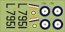 MAV Decals 48-114 SAAF Avro Anson (Camo) Mk1