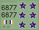 MAV Decals 48-201 SAAF DC3 Dakota , 6877, 25 Sqn, Dazzle-Dak