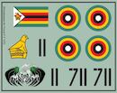 MAV Decals MAV-RZ7220 Zimbabwean Air Force J-7