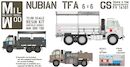 MilMod Military Models MM000-190 Nubian TFA 6x6 5 ton General Ser