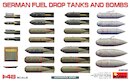 Mini Art 49021 German Fuel Drop Tanks and Bombs