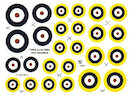 Model Decal SETNO102 British Roundels 1938-1947 Large type A & A1