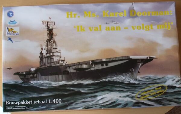MW Models MW400-01 HrMs Karel Doorman III "Ik val aan, volg