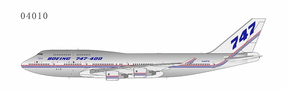 NG Models 04010 Boeing 747-400 Boeing house colors N401PW
