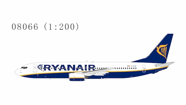 NG Models 08066 Boeing 737-800 Ryanair EI-DHF old colors, without