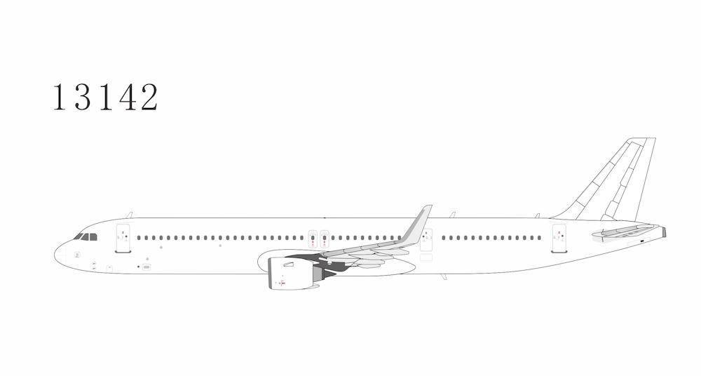NG Models 13142 Airbus A321neo blank model CFM LEAP-1A engines