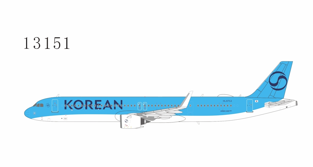 NG Models 13151 Airbus A321neo Korean Air HL8712